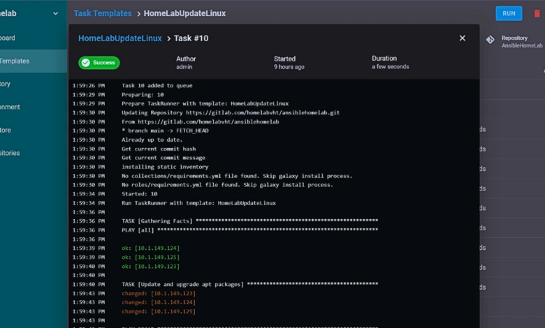 适用于 Ansible、terraform、opentofu、powershell 和其他 Devops 工具的现代界面与强大 Api